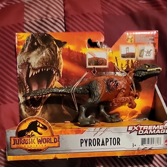 Mattel | Toys | Mattel Jurassic World Dominion Piroraptor 3 In Action ...